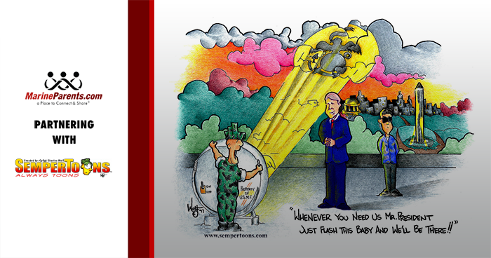 Mr. President SemperToons on MarineParents.com