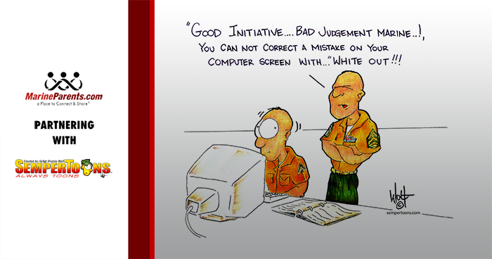 Good Initiative SemperToons on MarineParents.com