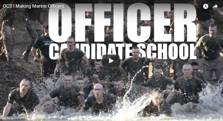 Video Marine Corps: OCS Making Marine Officers