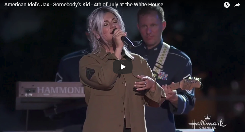 Video of Jax Singing Somebodys Kid
