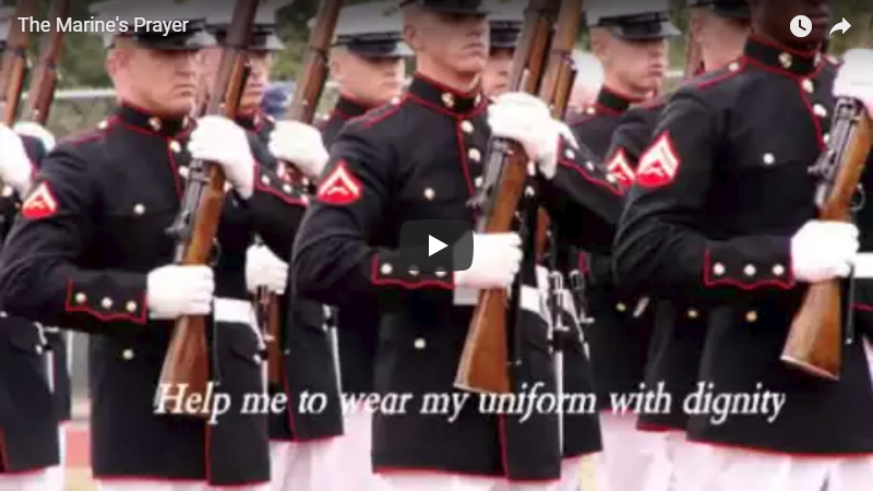 Video The Marines Prayer